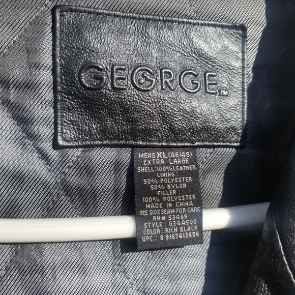 George | Jackets & Coats | George Leather Jacket | Poshmark
